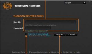 信息交易终端 Reuters Eikon：设置和功能